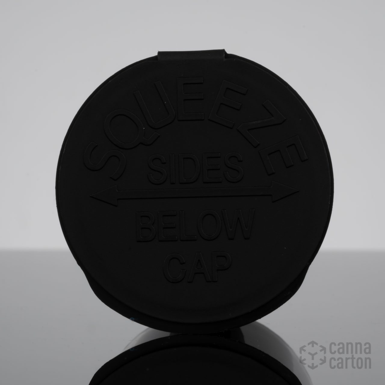 30 dram Pop Top Tube - Black | CannaCarton LLC